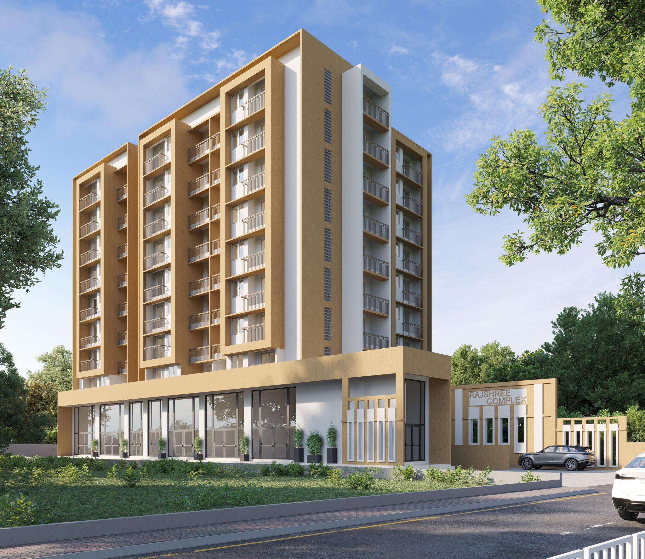 Rajeshree Complex – AB Developers – The AHP Architects